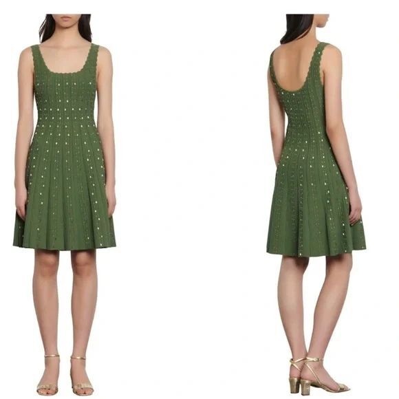 Sandro | Dresses | Sandro Paris Avah Dress Embellished Knit Cocktail ...